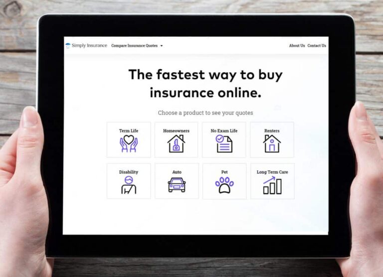 Simply Insurance® | Buy Insurance Online Fast!